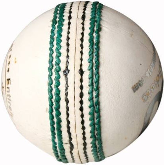 Used White Cricket Ball