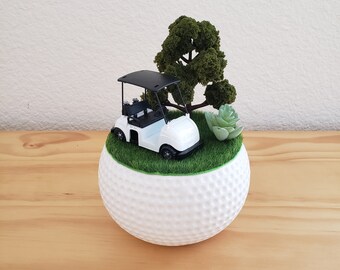 Golf Ball Planter - Etsy