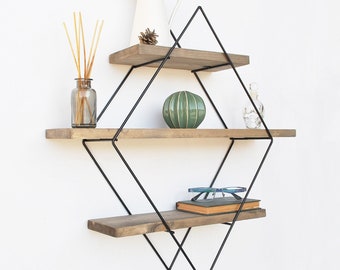 3 Tier Wall Shelf | Etsy