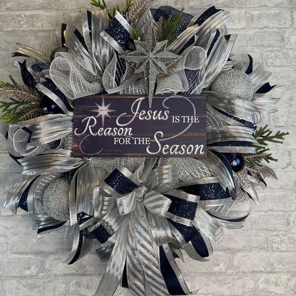 Religious Wreath - Etsy