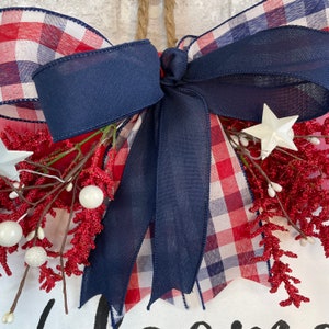 Welcome Memorial Day, Front Door Round, Front Porch Sign, Year Round ...