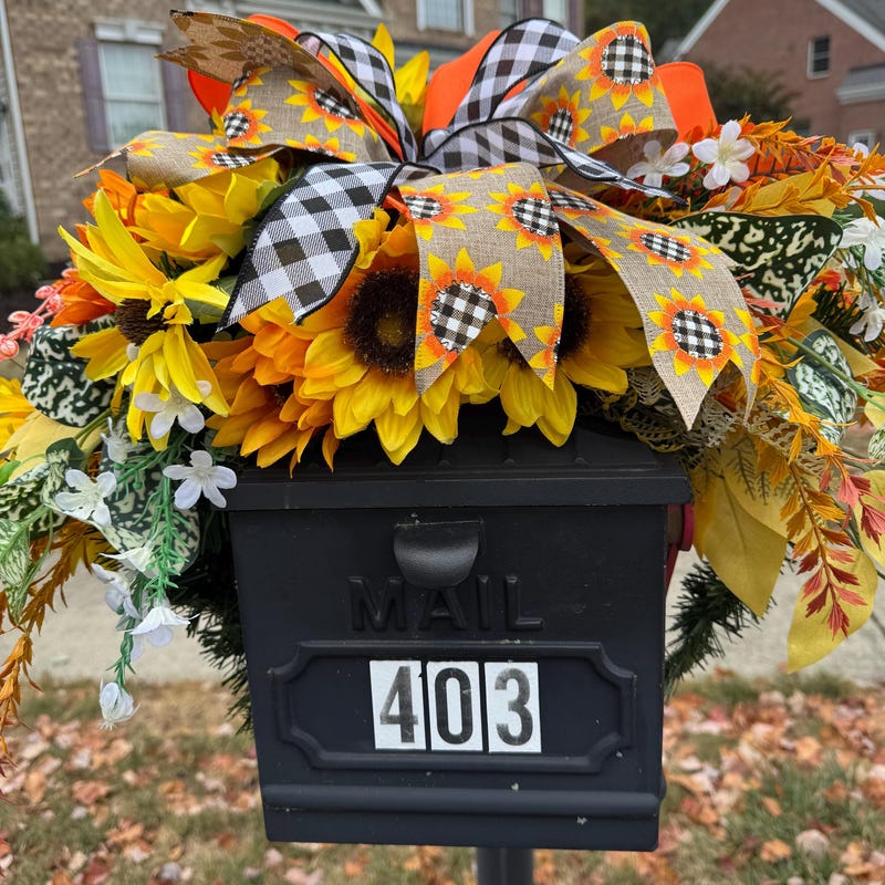 Mailbox Bow - Etsy