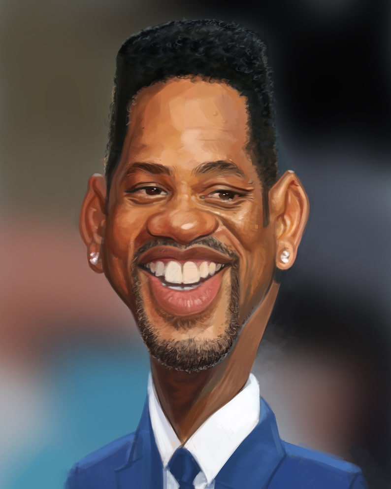 Digital Caricature Celebrities 02 - Etsy