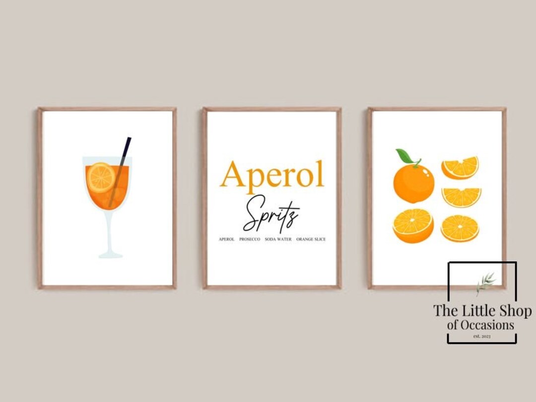 Aperol Spritz Set - Etsy