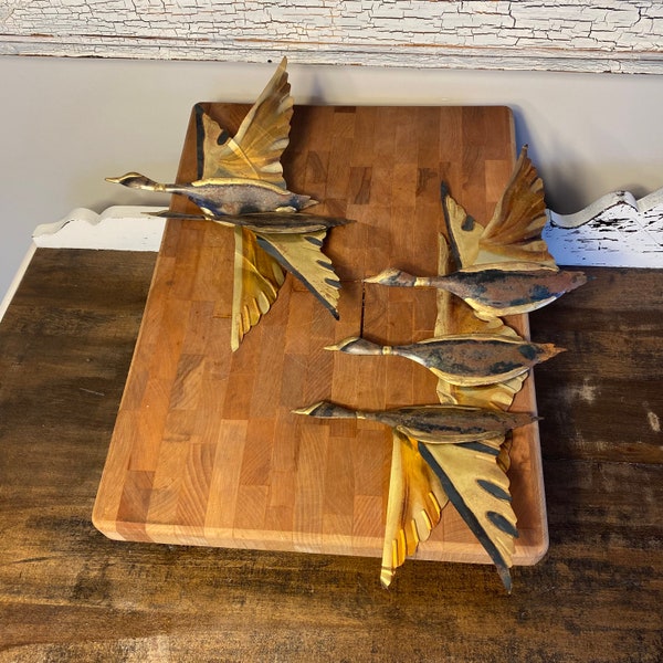 Metal Geese Wall Art - Etsy