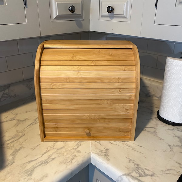 Roll Top Bread Box - Etsy