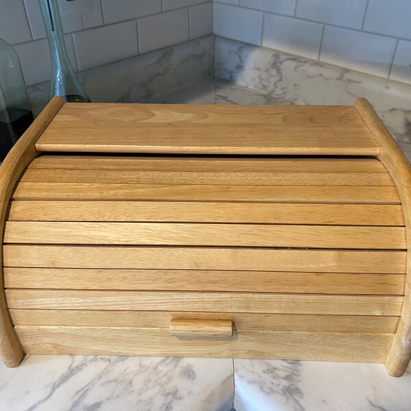 Roll Top Bread Box - Etsy