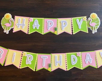 Tropical Milestone Board PRINTABLE First 1st Birthday Party - Etsy