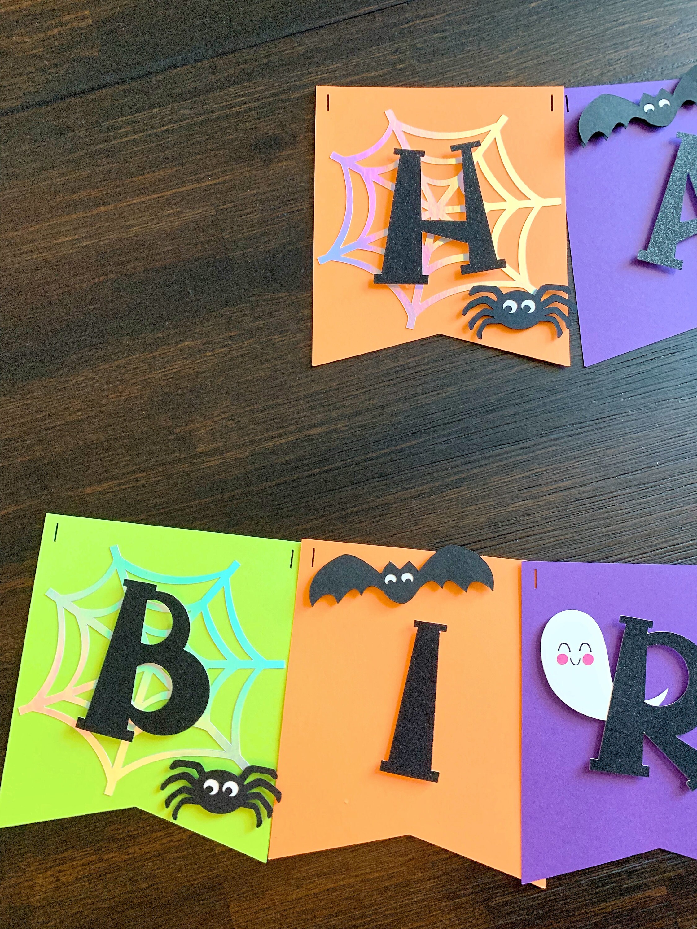 Halloween Birthday Banner, Halloween Themed Birthday Party, Halloween ...