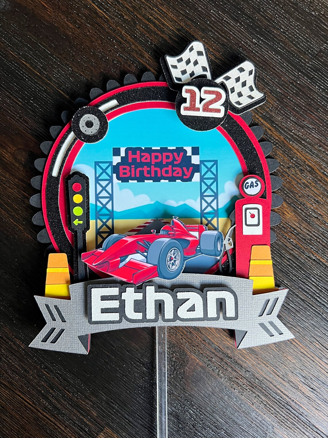 Race Car Cake Topper Formula 1 Cake Topper F1 Theme - Etsy Ireland