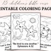 Children's Ocean Themed Bible Verse Coloring Pages - Etsy