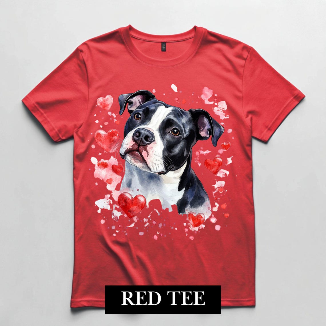 Pitbull Love Valentines PNG Dog Theme - Etsy