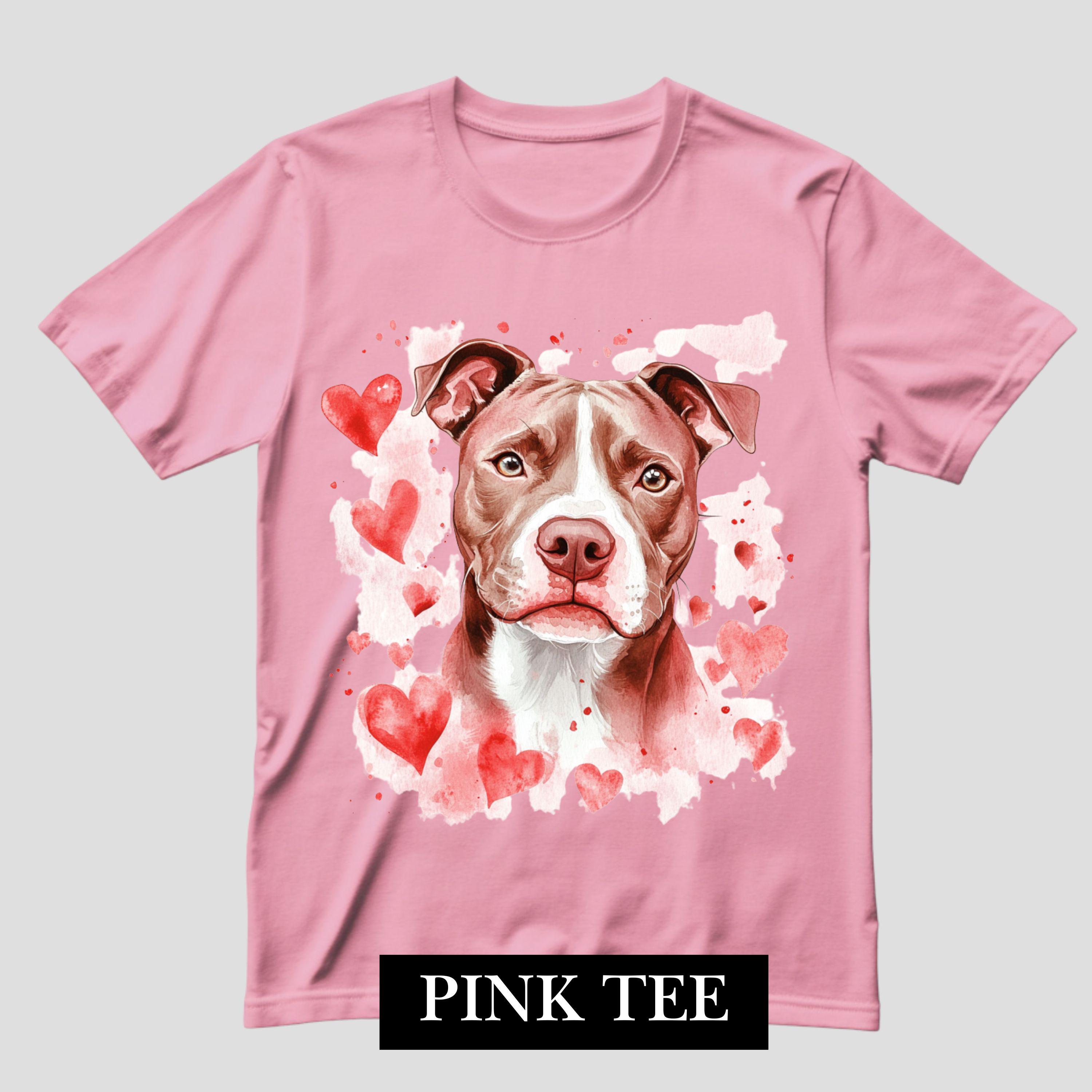 Pitbull Love Valentines PNG Dog Theme - Etsy