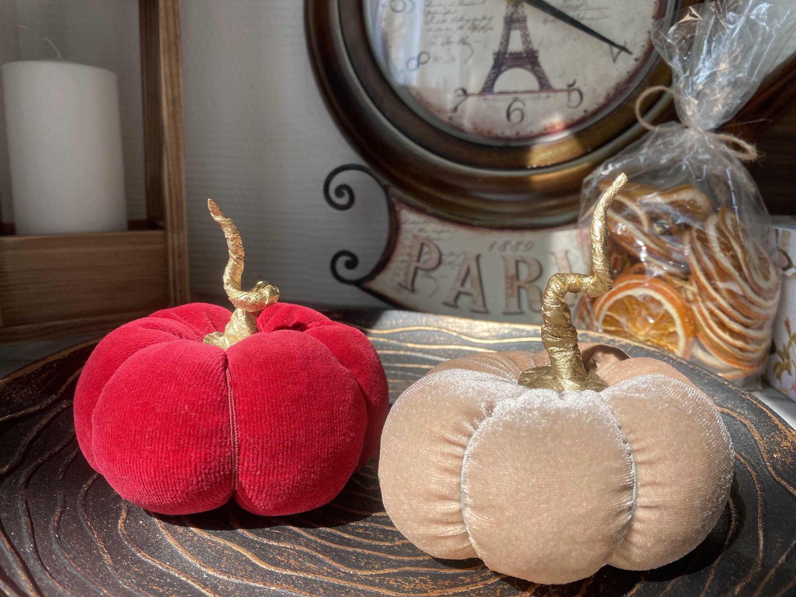 Pumpkin Stems DIY Video Tutorial on Making Paper Pumpkin - Etsy