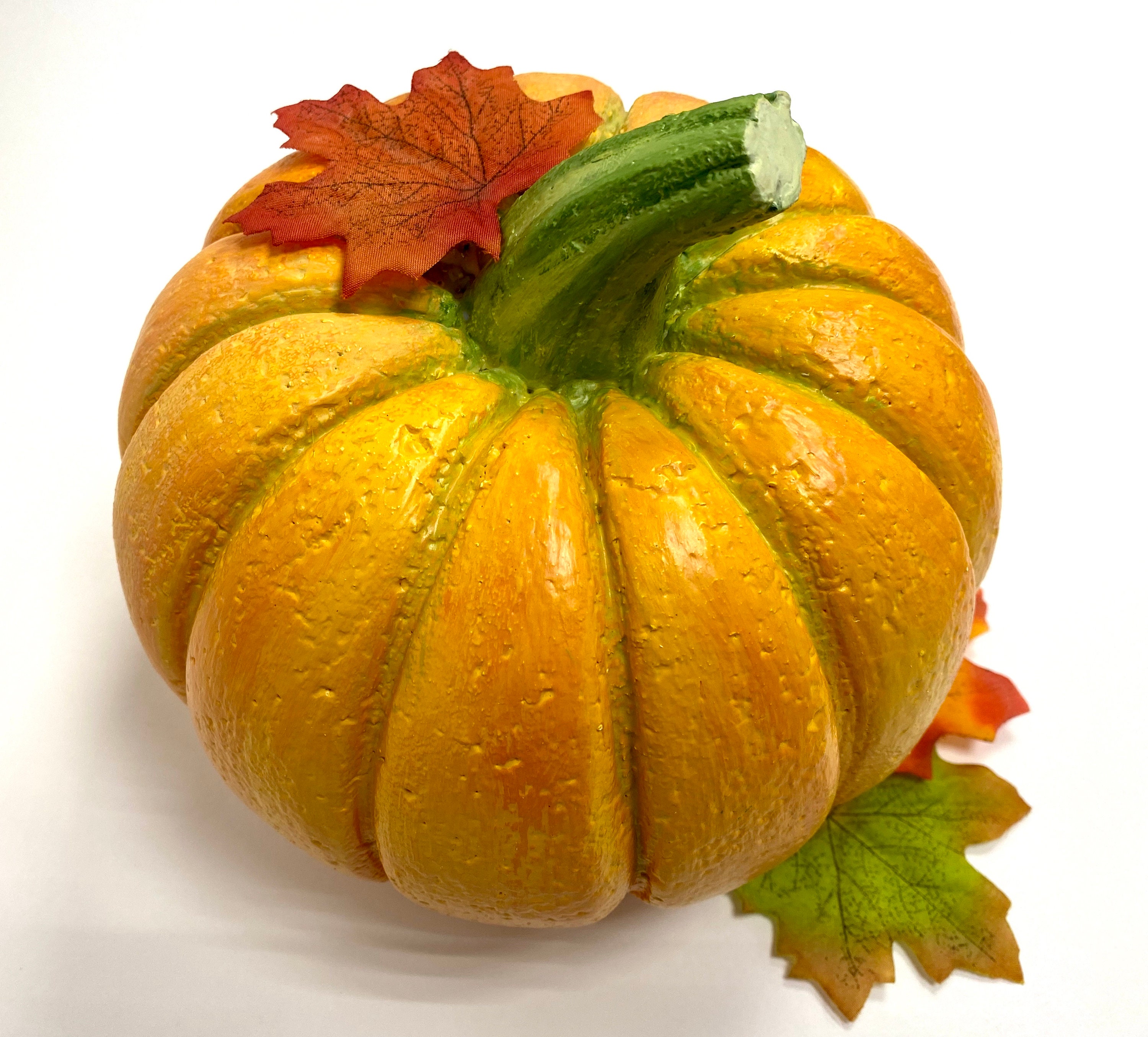 Artificial Pumpkin, DIY Halloween Decor, Styrofoam Pumpkin Video ...