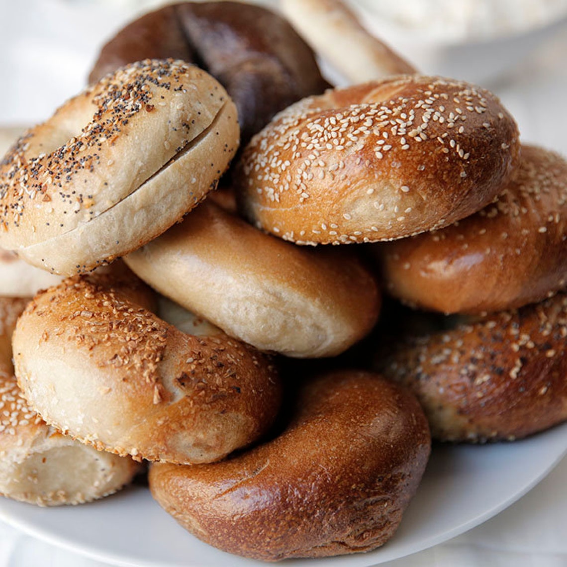 Gourmet Bakery Fresh N.Y Assorted Bagels by the Pastry Corner - Etsy