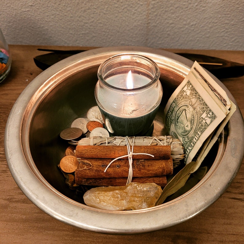 Money Bowl Diy Kit, Money Spell, Prosperity Spell - Etsy