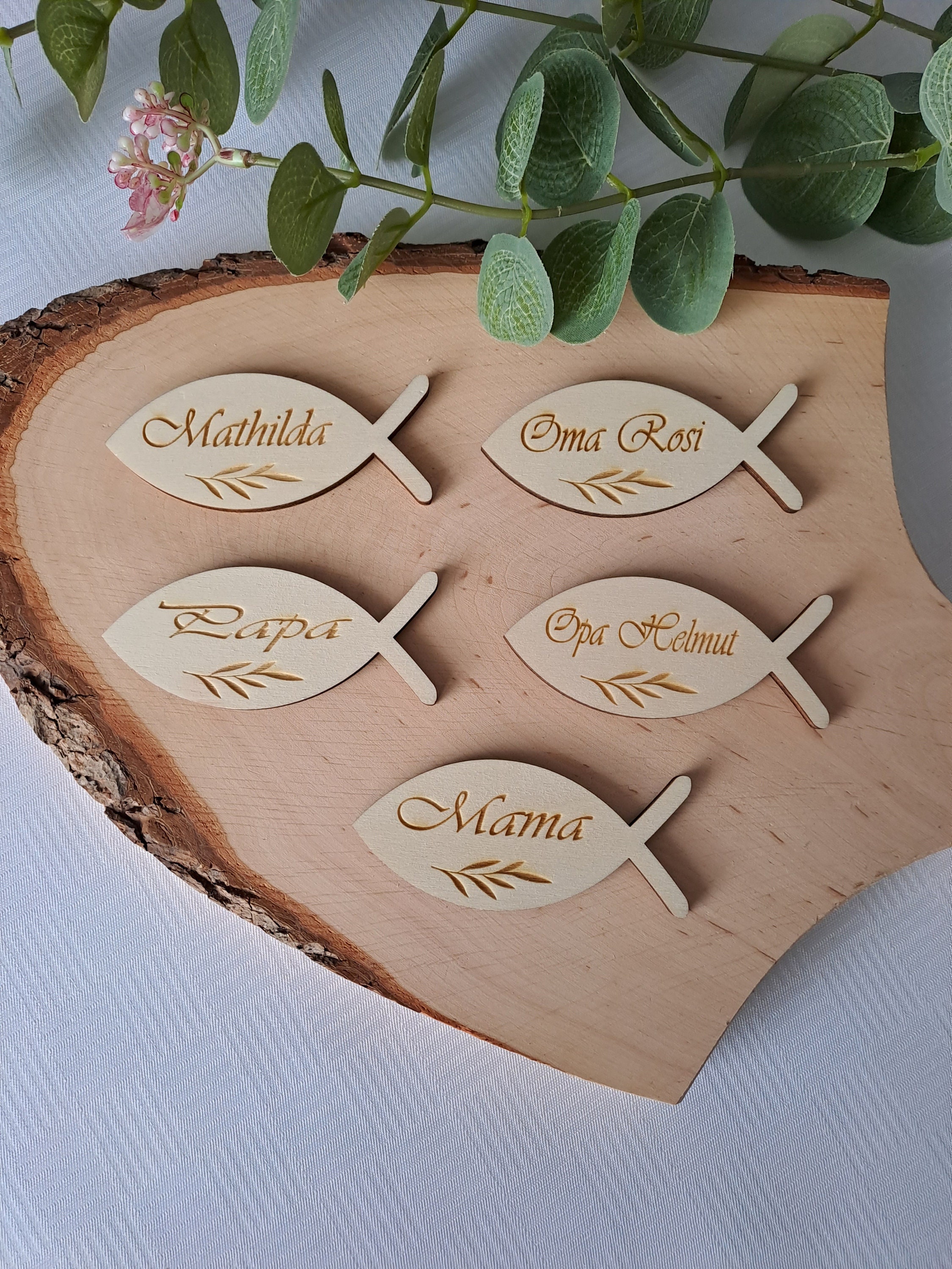 Place Cards Name Tags for Communion Baptism Confirmation - Etsy