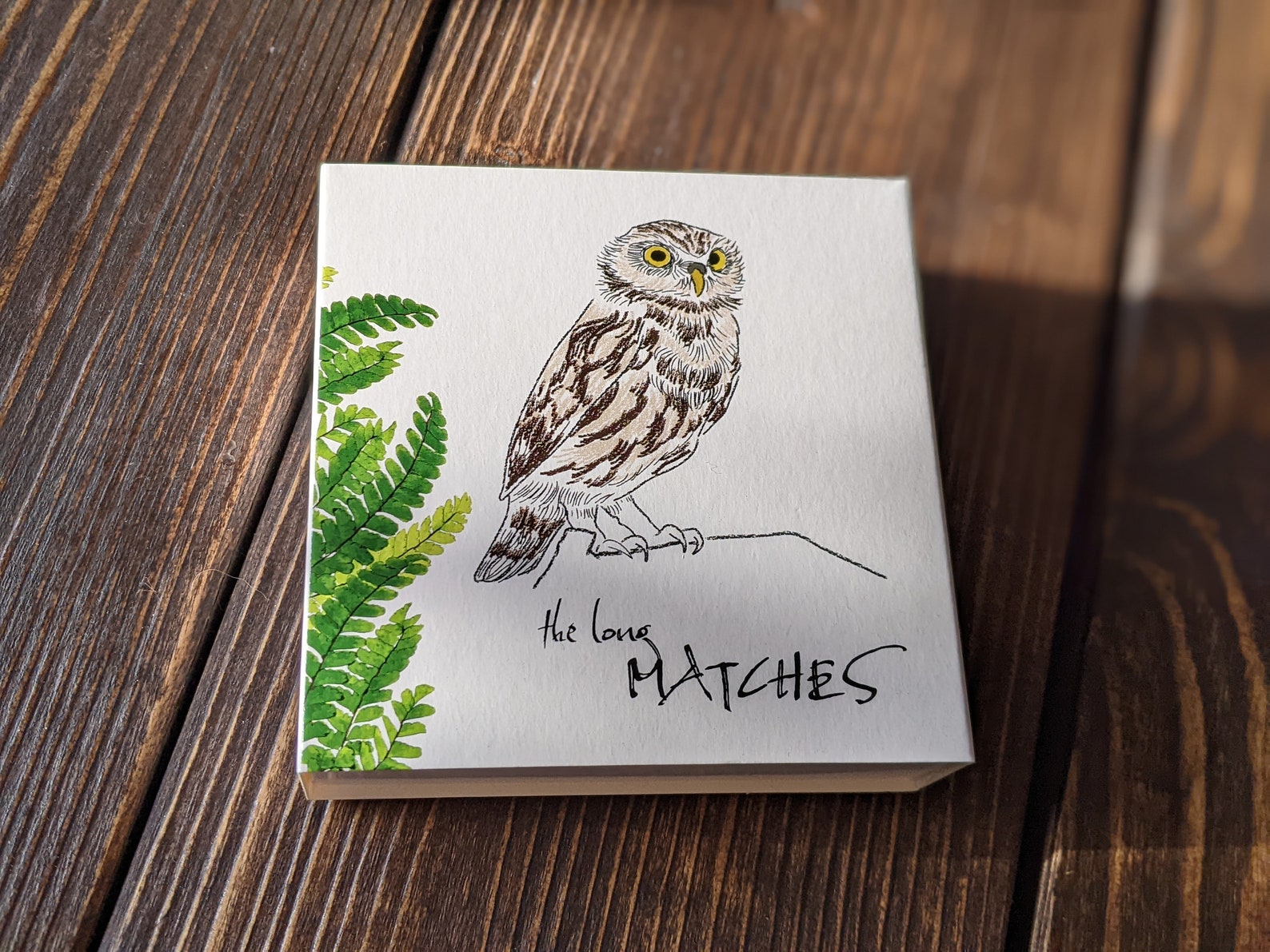 The Long Owl Matches Decorative Box Matchsticks Match Bird - Etsy