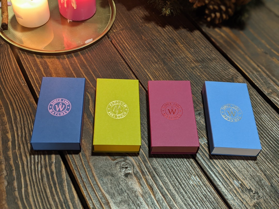 Set of 12 Boxes, the Long Colorful Matches, Decorative Box, Matchsticks ...