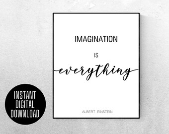 Albert Einstein Printable | Etsy