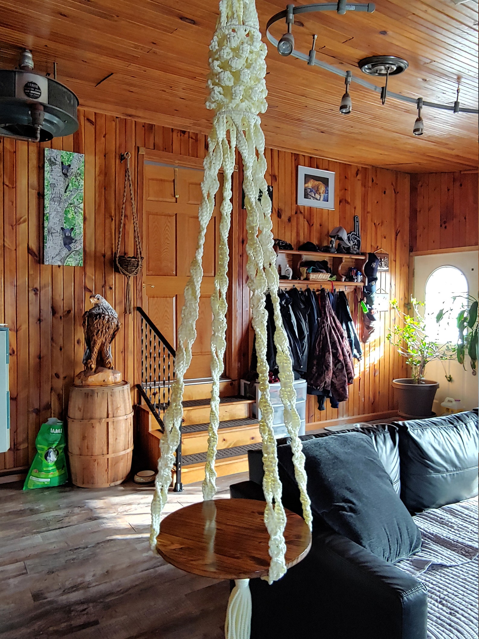 Macrame' Hanging Table | Etsy