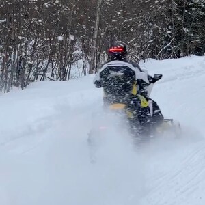 LED Snowmobile Helmet Safety Light-RED Y cord | Etsy