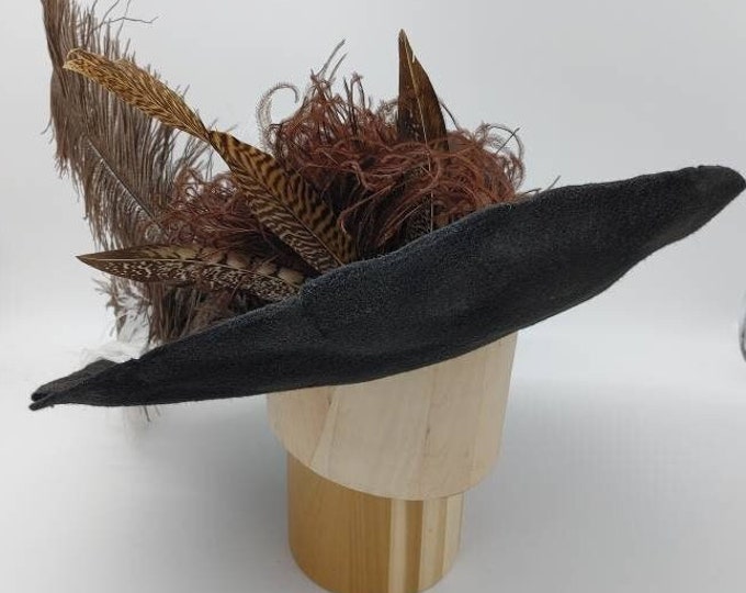 Barbossa Piratehat / Steampunk / Gothic / Black-brown - Etsy