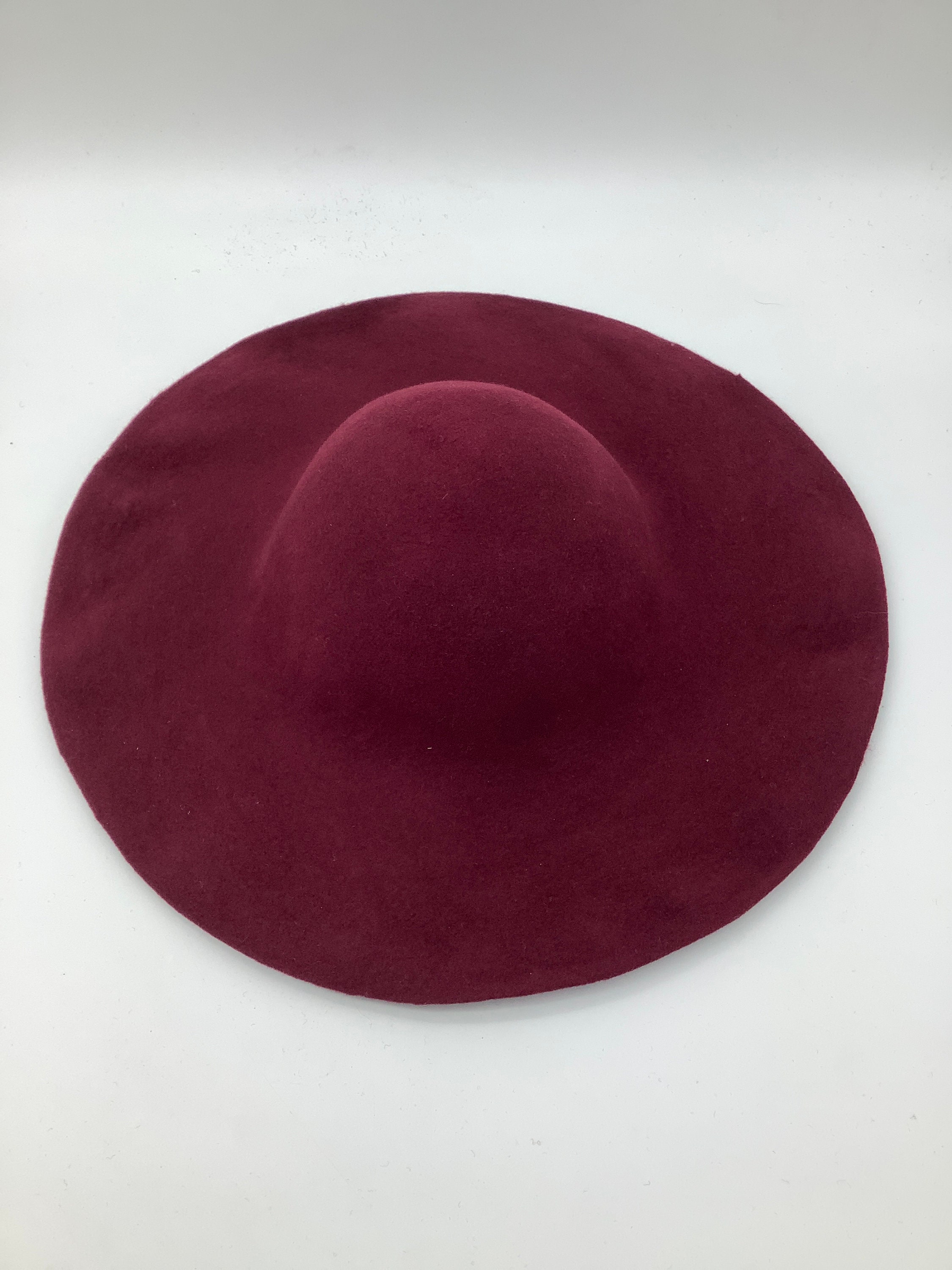 Wool Felt Capeline (unfinished Hat) - 1 Piece - Etsy