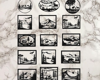 Nature Dxf Cut Files - Etsy