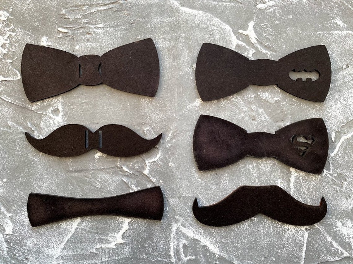 Wooden Bow Tie, Dxf File, Vector DXF, SVG Files, CNC, Laser Cut Files ...