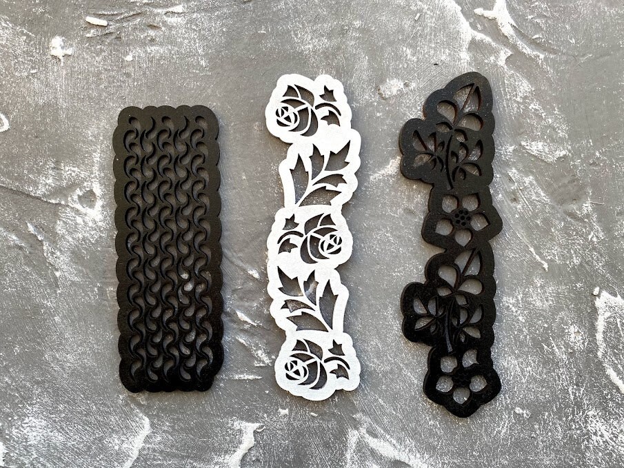 Bookmarks 9 Laser Cut File, Glowforge Bookmarks, File Vector Plans for ...