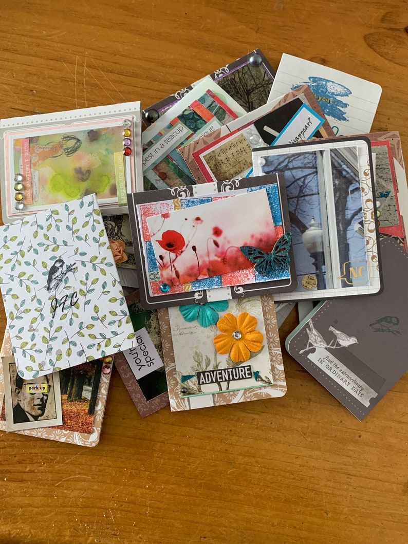 Mini Greeting Cards - Etsy