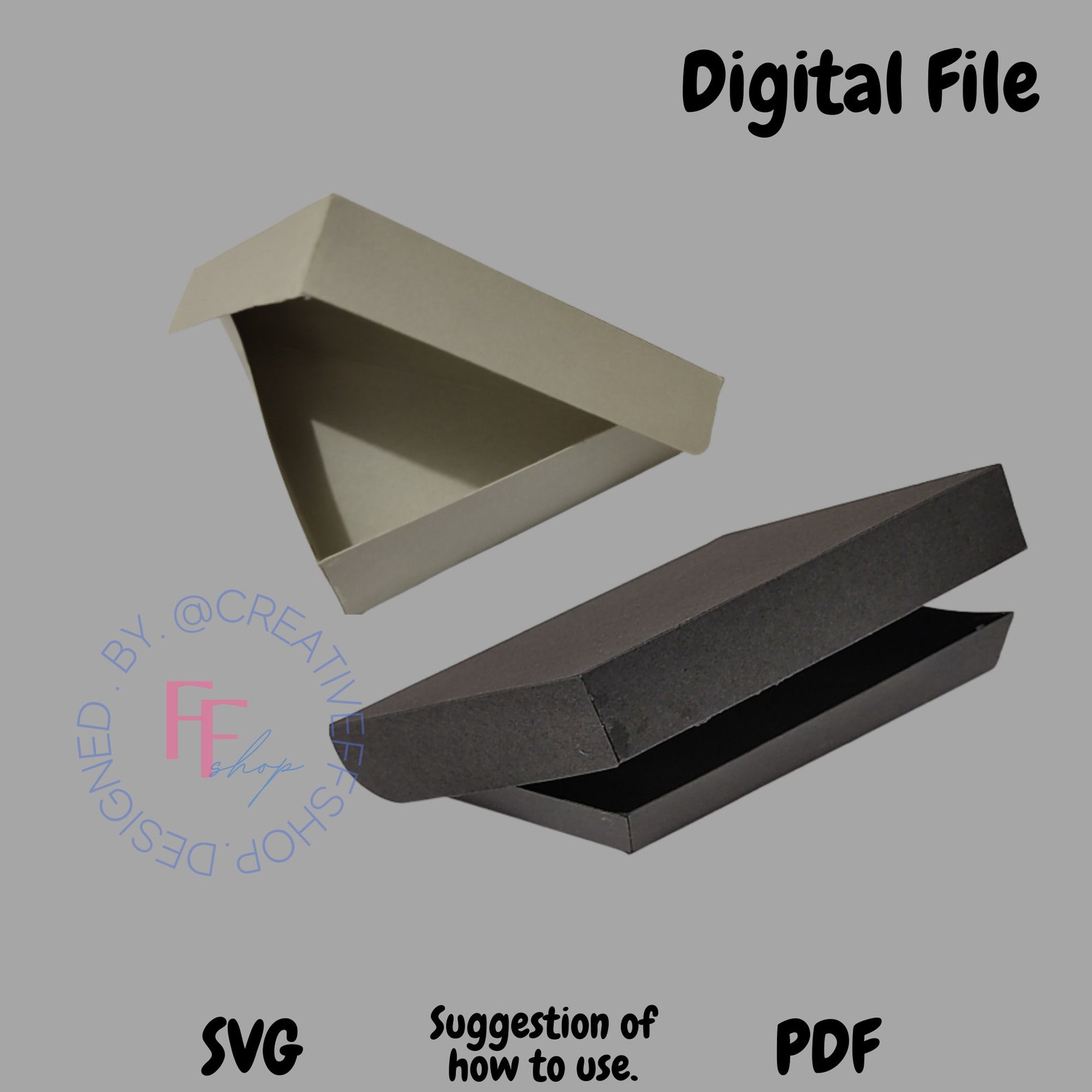 Tangram Box SVG Playful Box Children's Day PDF Cricut - Etsy