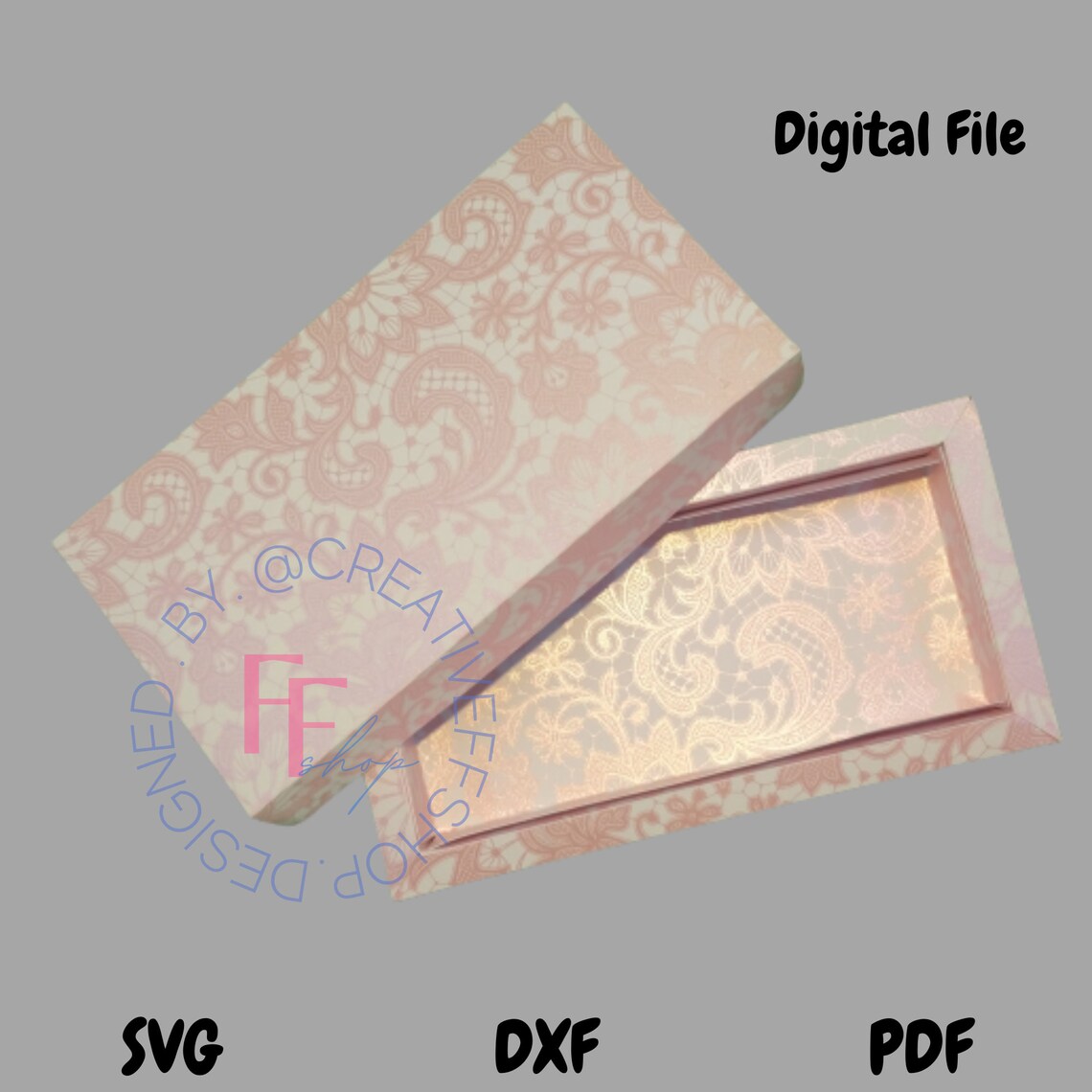 Rectangular Box Svg, Box Svg, Mother's Day Gift Box Chocolate Bar ...