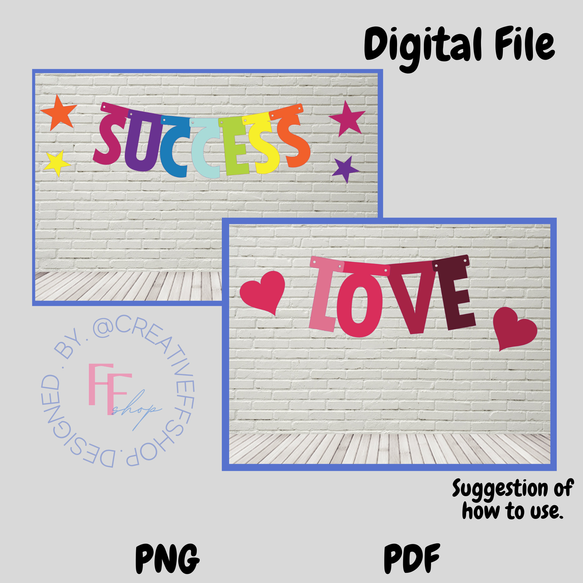 Letras para banner svg alfabeto bandera penant png pdf - Etsy España