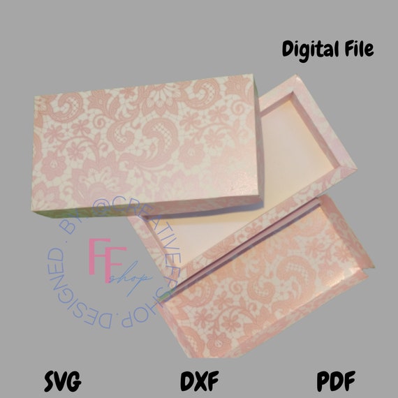 Rectangular Box Svg Box Svg Mother's Day Gift Box | Etsy