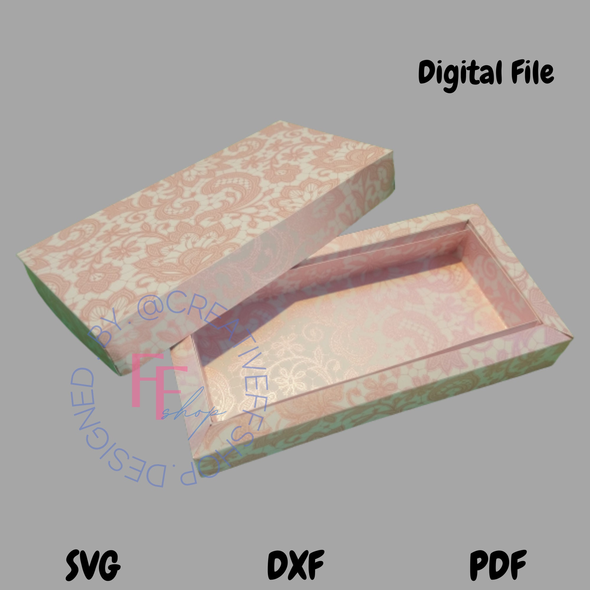 Rectangular Box Svg, Box Svg, Mother's Day Gift Box Chocolate Bar ...