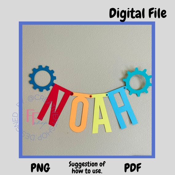 Letters for Banner Svg Alphabet Flag Penant Png Pdf | Etsy