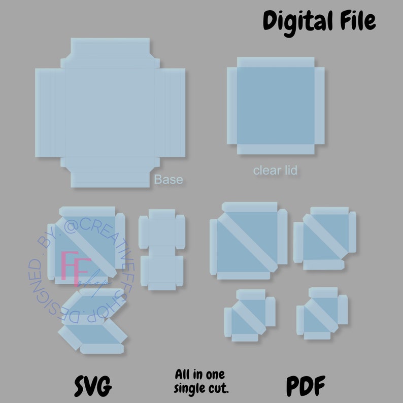 Tangram Box SVG, Playful Box, Children's Day, PDF, Cricut, Silhouette ...