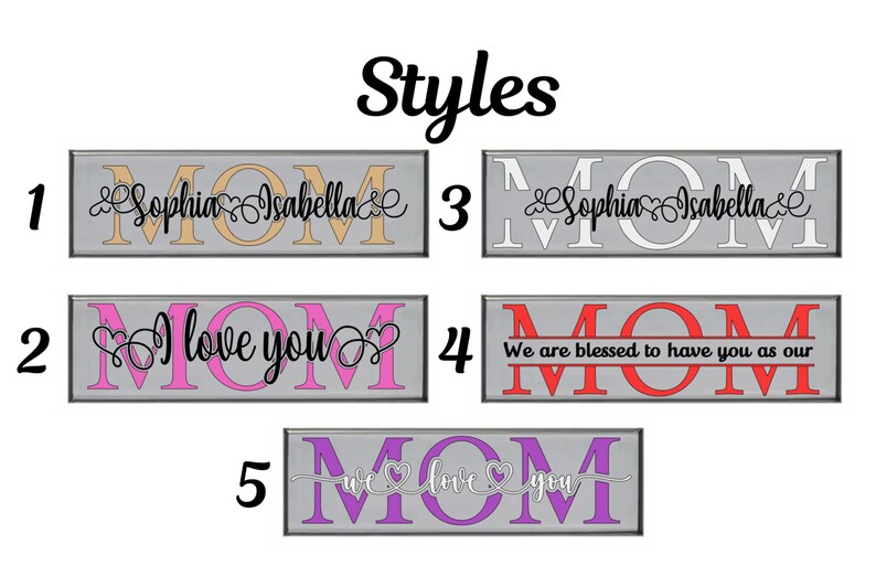 Mother's Day Tile Plaque, Personalized Mother's Day Gift Tile, Mom Tile ...