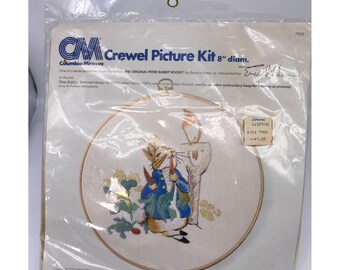 Peter Rabbit Needlepoint Kit - Etsy