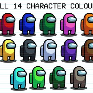 Among Us Character SVG, Among Us SVG Bundle, Among Us Shirt SVG, Among ...