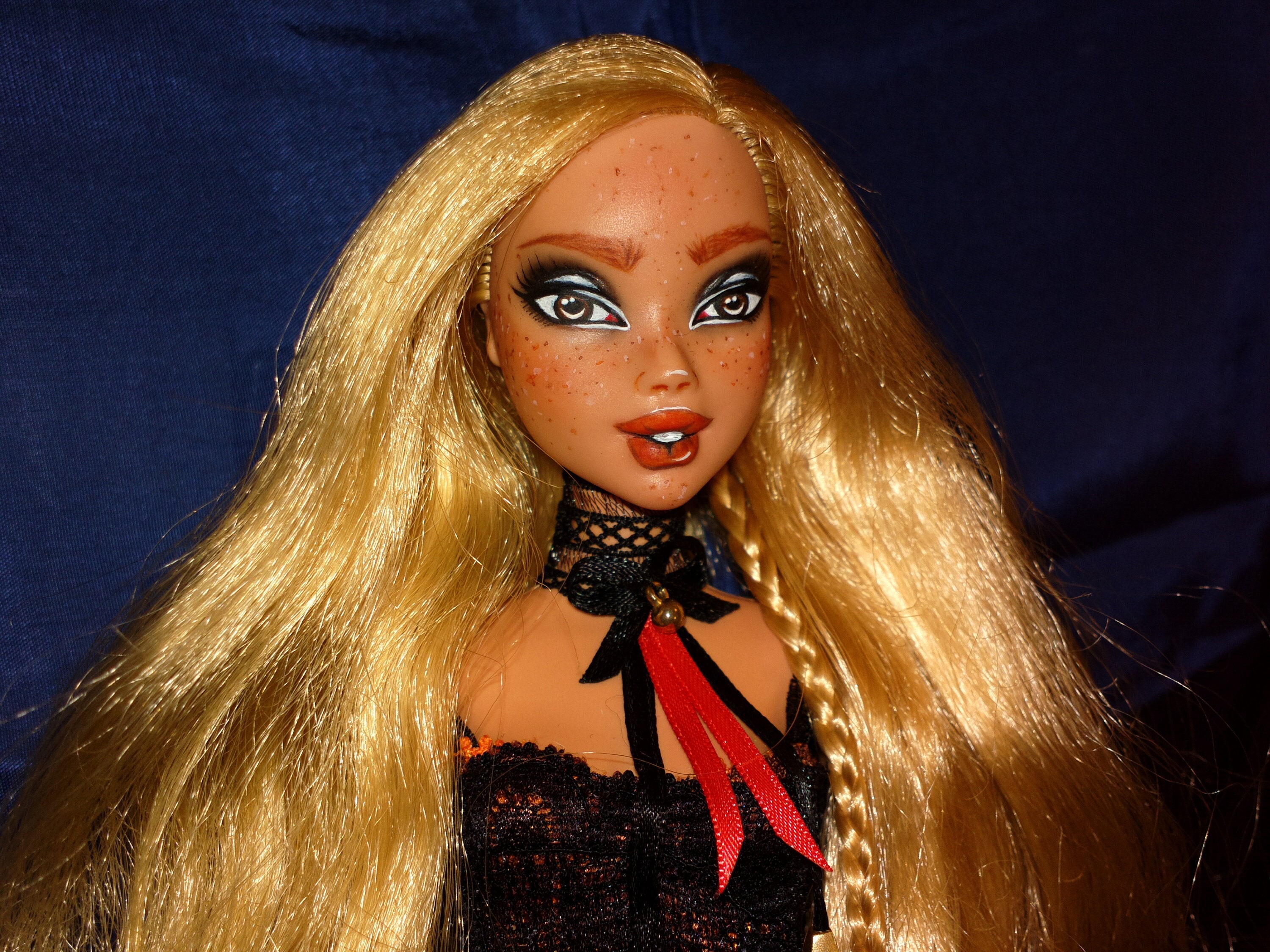 Art & Collectibles Art Dolls Dolls & Miniatures The Black Dahlia OOAK ...