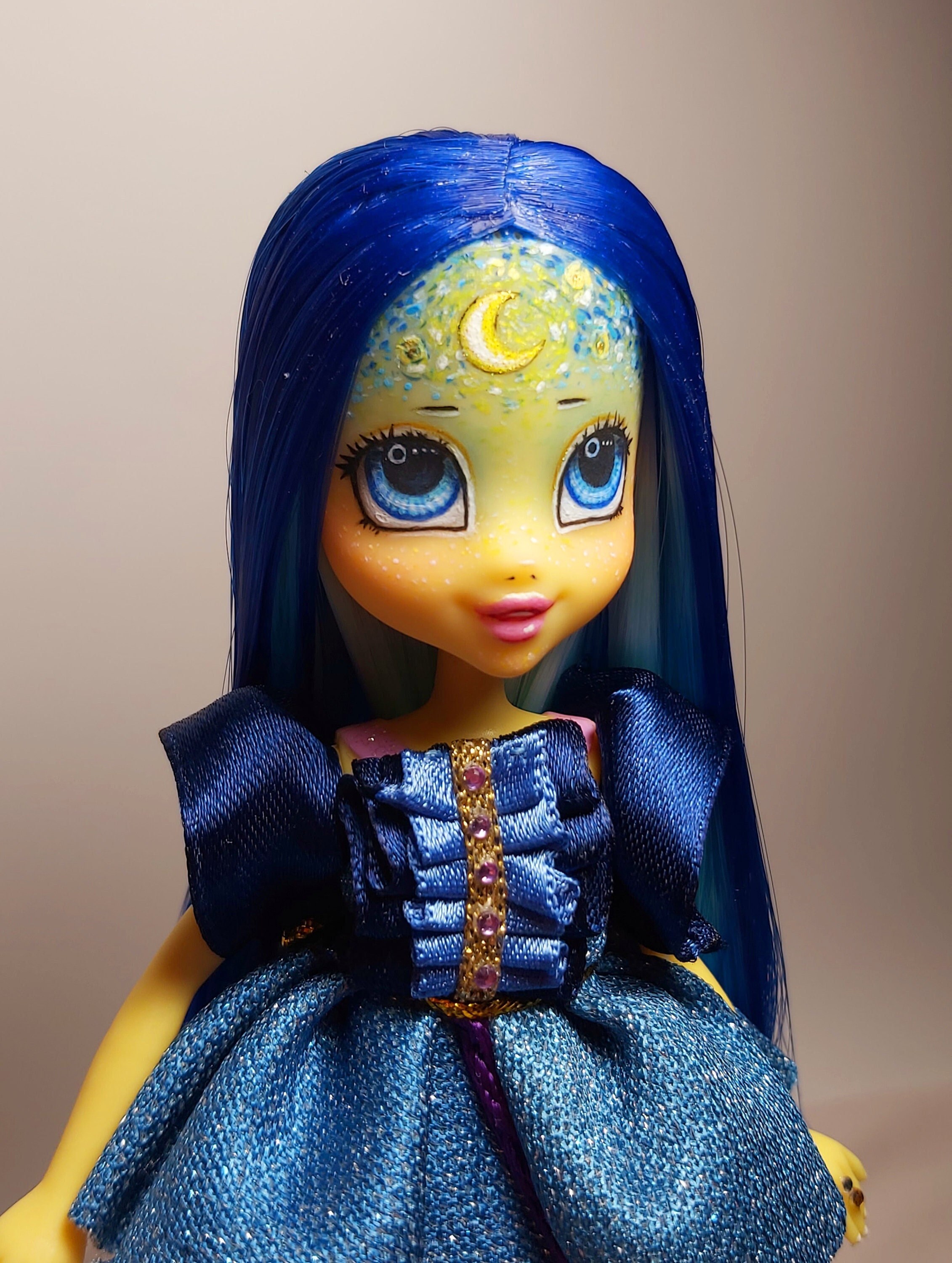 OOAK My Little Pony Doll Repaint, From Fluttershy to Van Gogh's starry ...