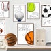 Kids Sports Prints | Printable Wall Art | Soccer Print | Football ...