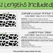 Cow Print Bulletin Board Border Black Ink Printable Trim Instant ...