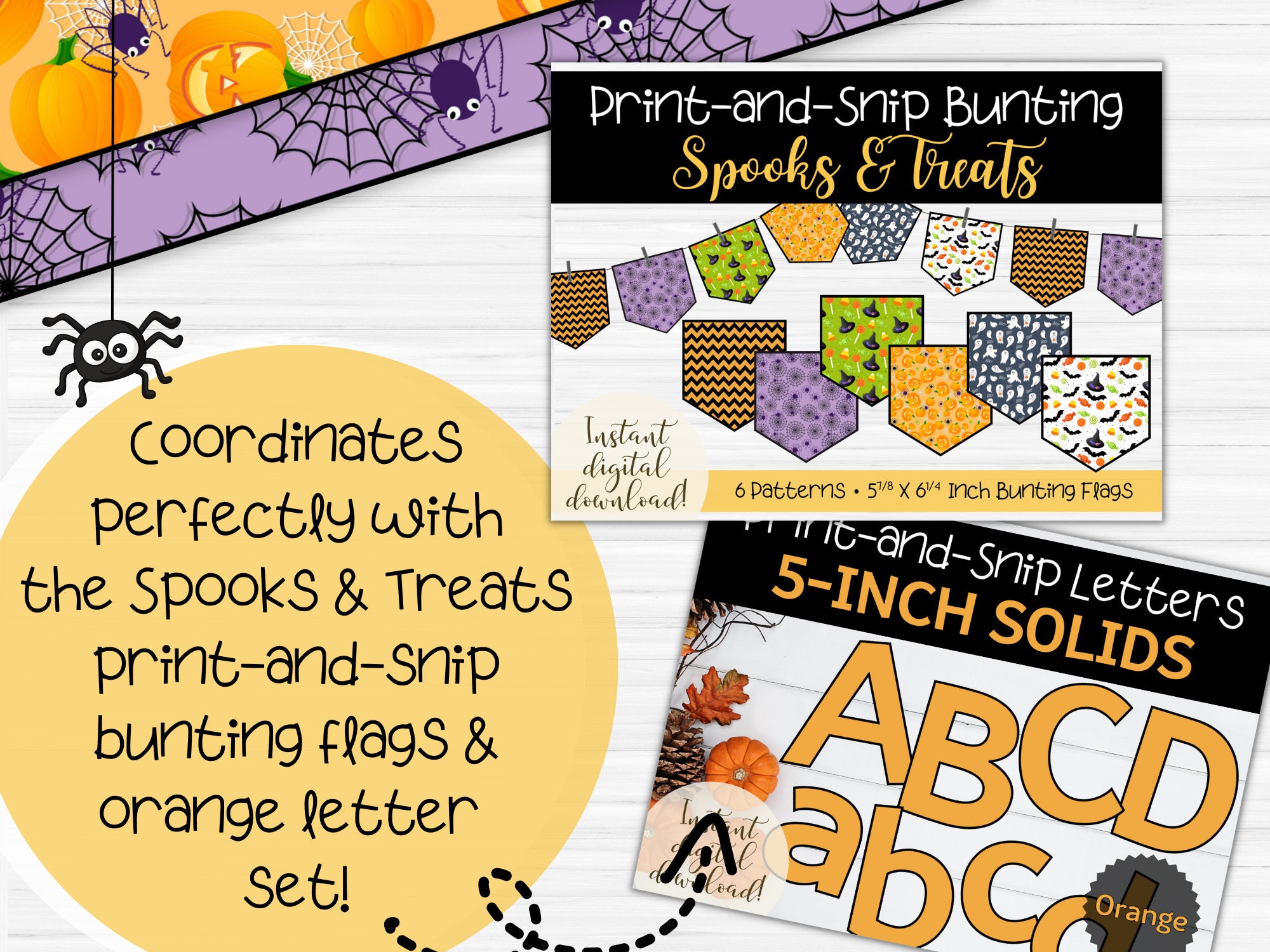 Halloween Bulletin Board Borders October Board Theme Printable ...