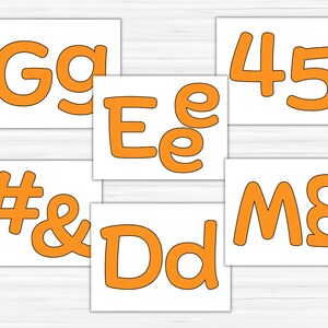 Fall Bulletin Board Border and Orange Letters | Printable Fall ...