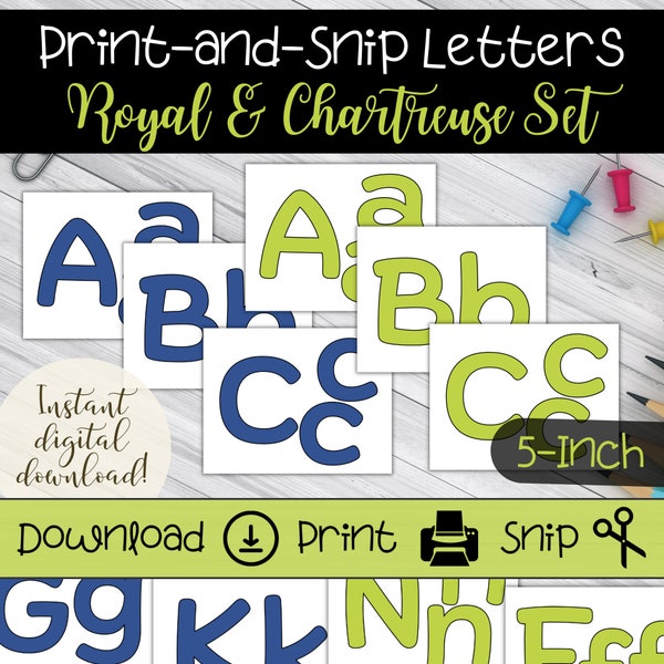 Printable Classroom Letter Wall - Etsy